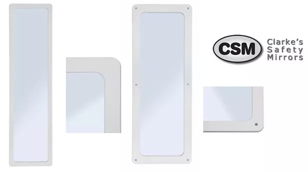 Framed Ligature Resistant Safety Mirrors – Clarke's Safety Mirrors